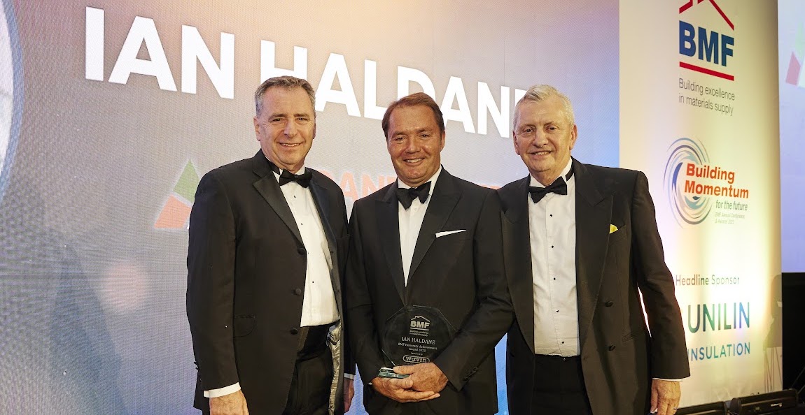 Ian Haldane Honoured At Builders Merchant Federation Awards - Business Eye